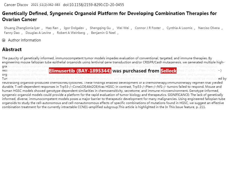 ATM阻害 | ATM/ATR Inhibition