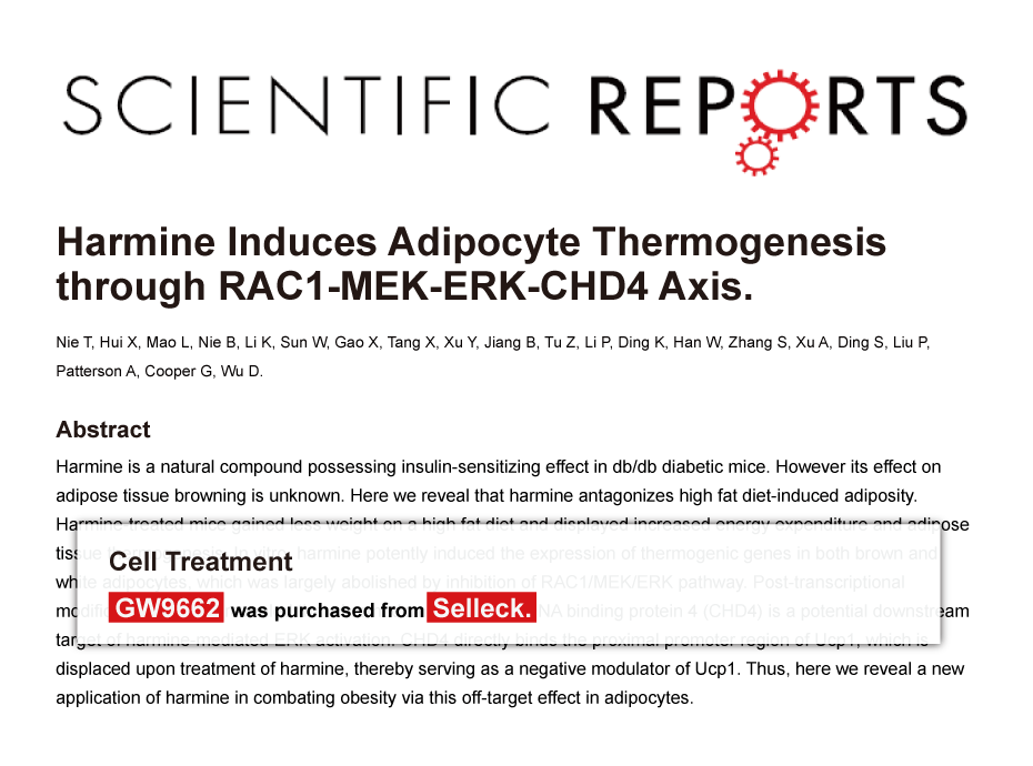 GW9662 | PPAR 阻害剤
