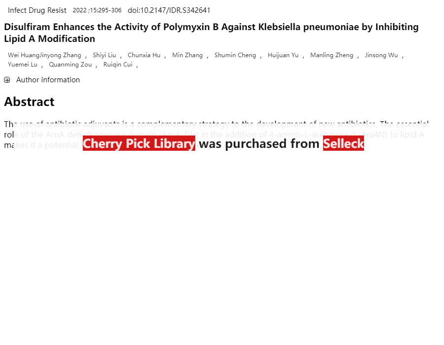 FDA-approved & Passed Phase I Drug Library | 96/384 Well