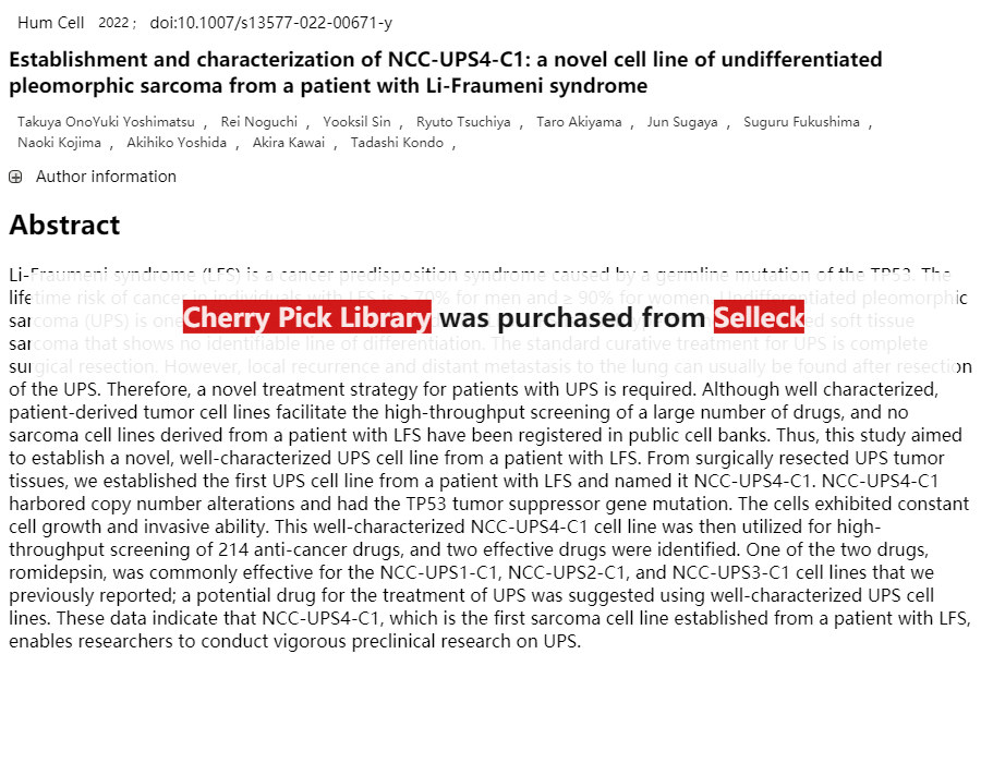 FDA-approved & Passed Phase I Drug Library | 96/384 Well