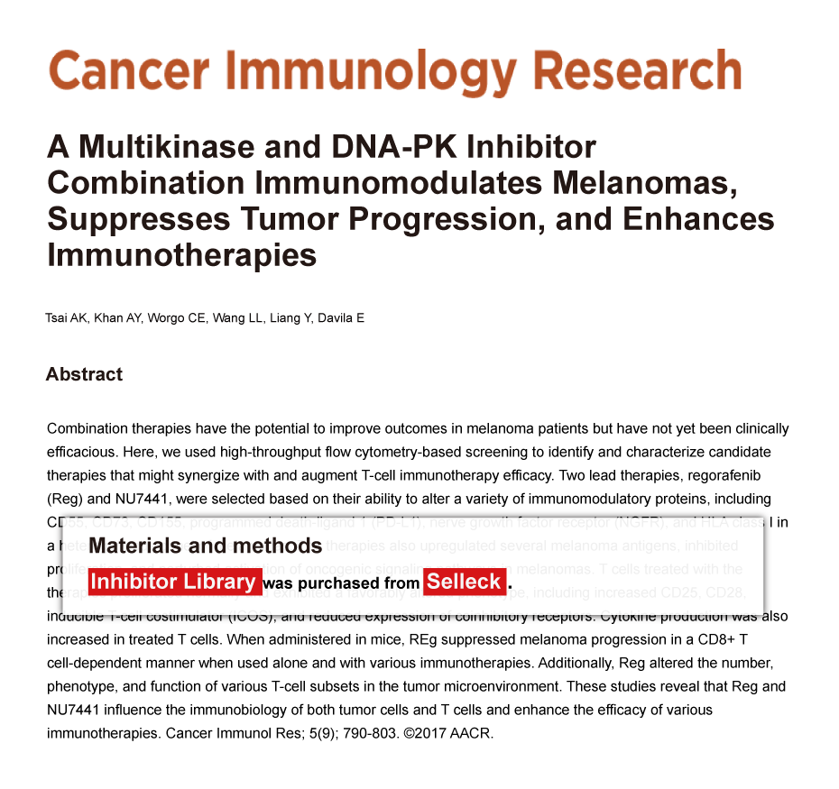 Inhibitor Library | 96/384-Well