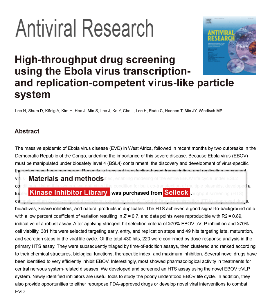 Kinase Inhibitor Library