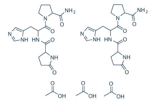 Protirelin Acetate化学構造